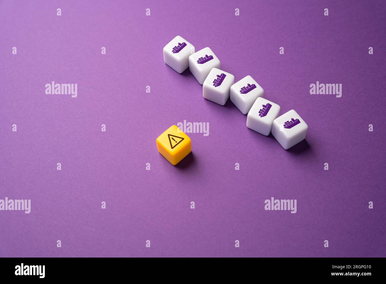 Embargo and blockade of sea routes. Blocking ports, economic war ...