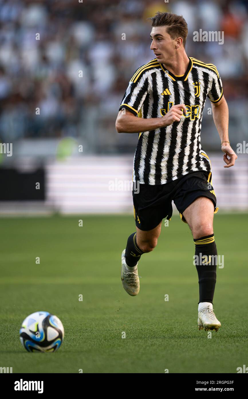 Fabio Miretti of Juventus FC in action during the friendly football ...