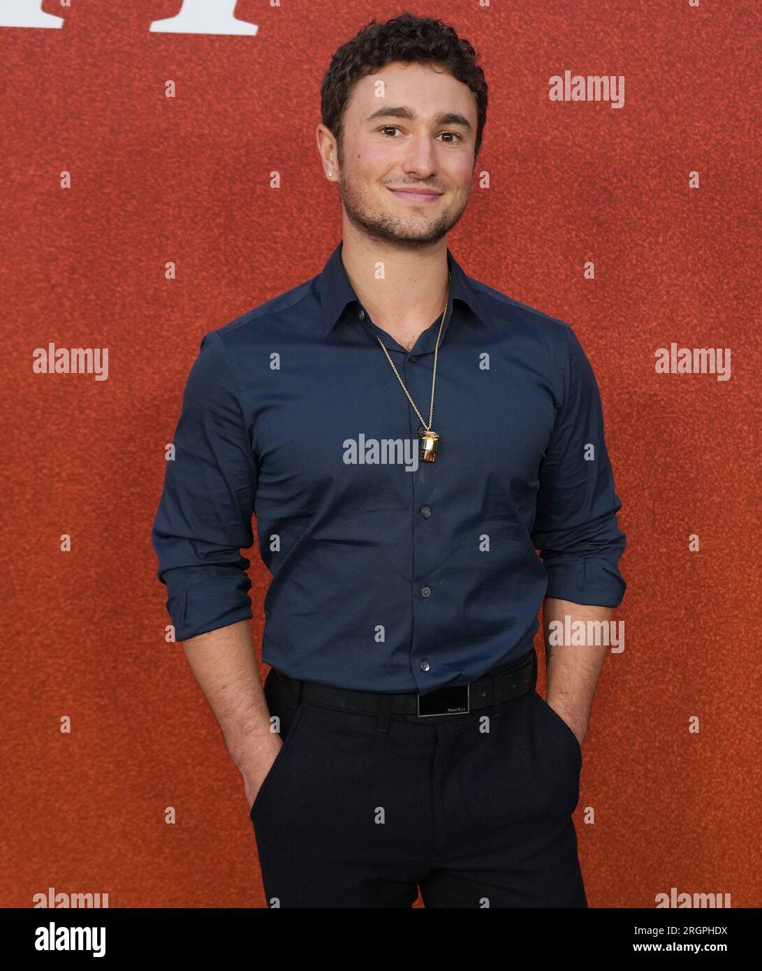 Los Angeles, USA. 10th Aug, 2023. Gabriel LaBelle arrives at the ...