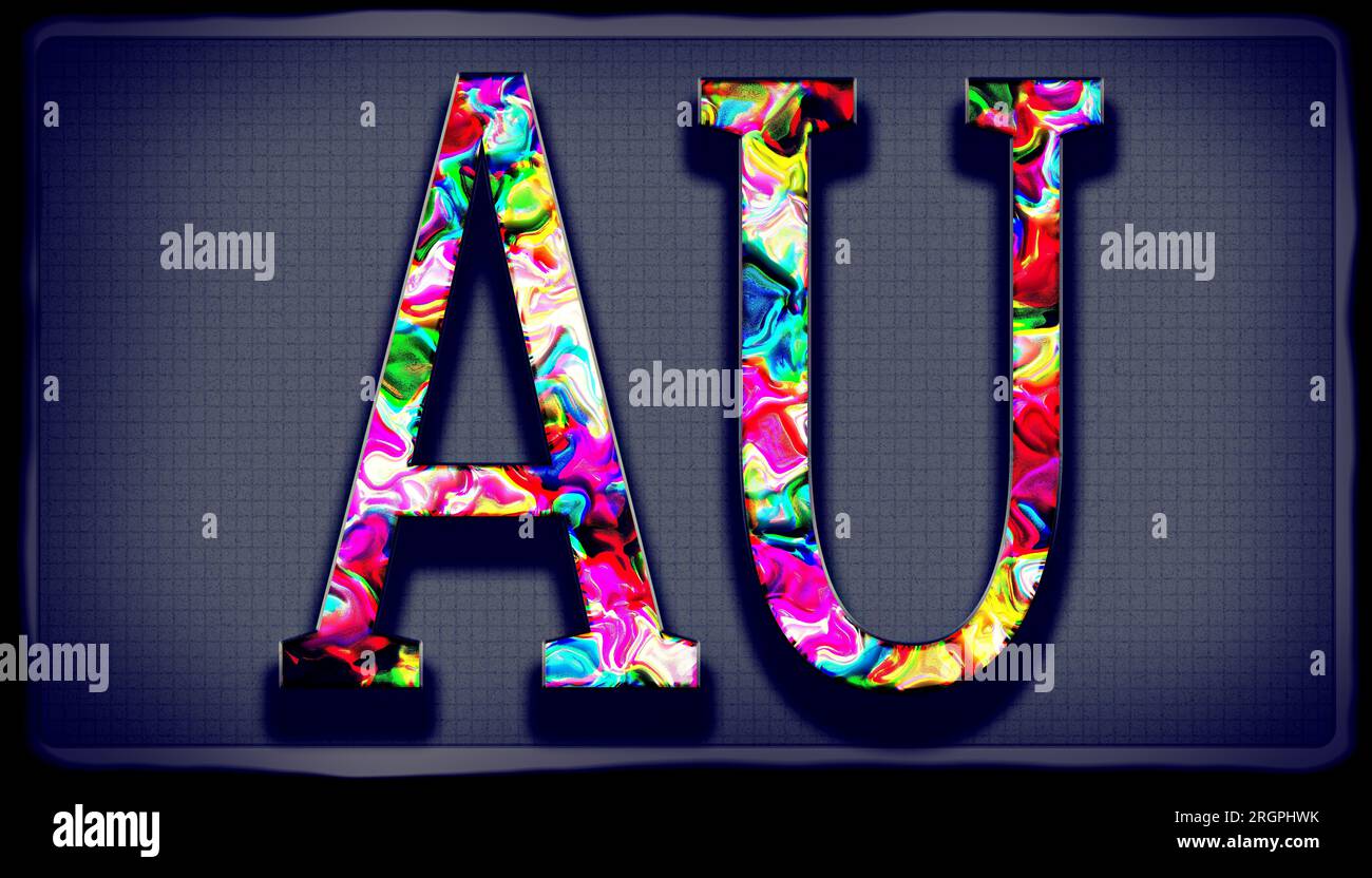 Symbol au poster hi-res stock photography and images - Alamy