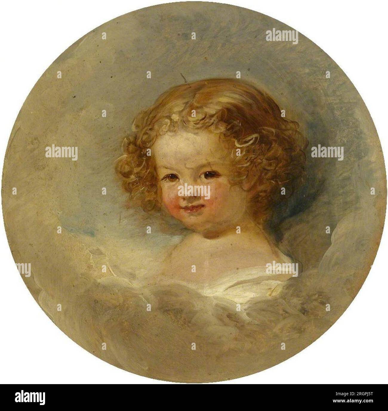 Dorothea Harriet Gibbs (1840 -1914), as a child 1844 by John Phillip ...