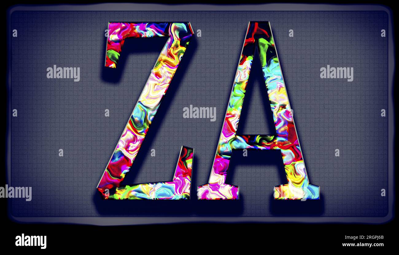 Za signature hi-res stock photography and images - Alamy