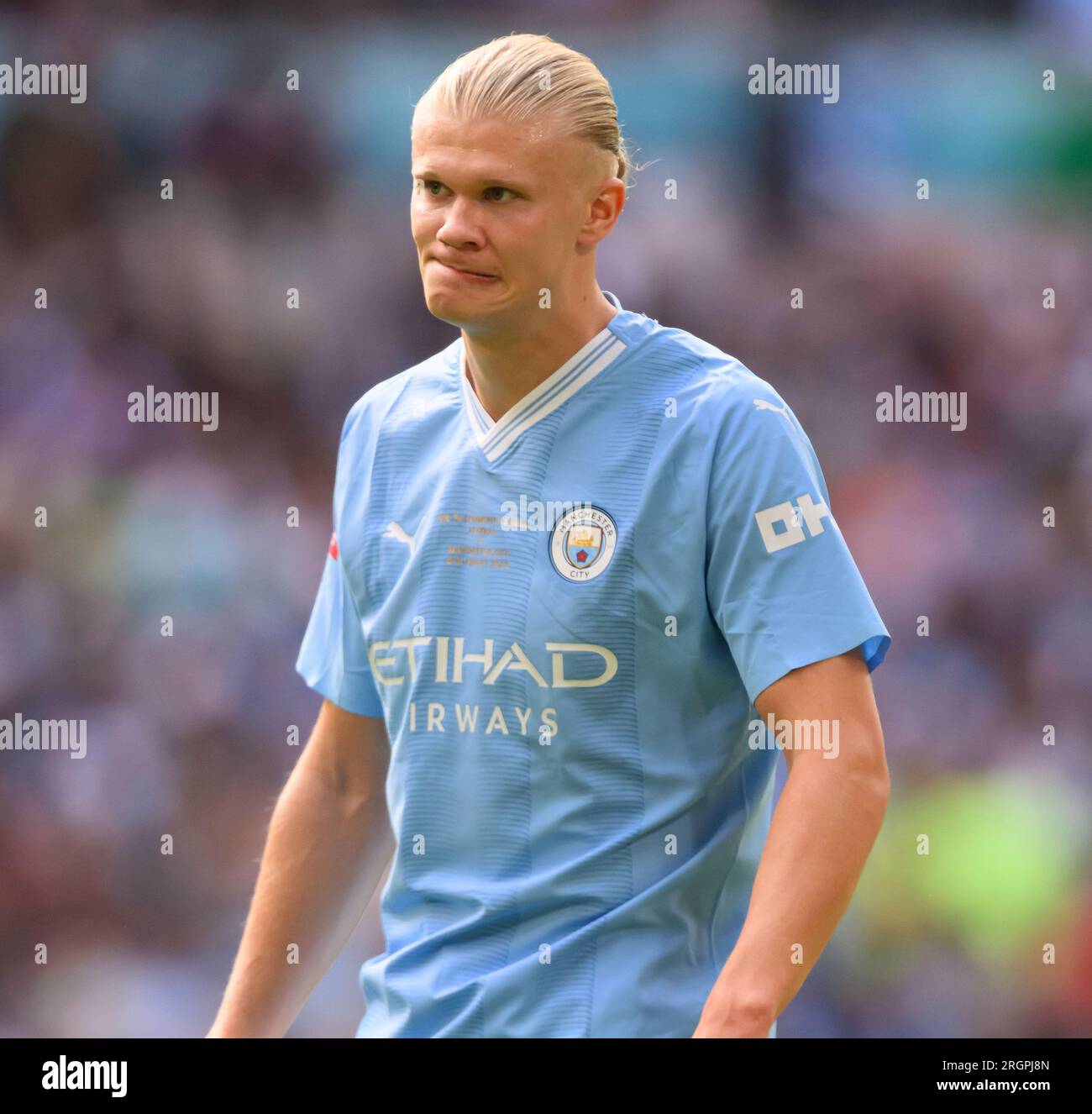 Erling haaland manchester city arsenal hi-res stock photography and ...