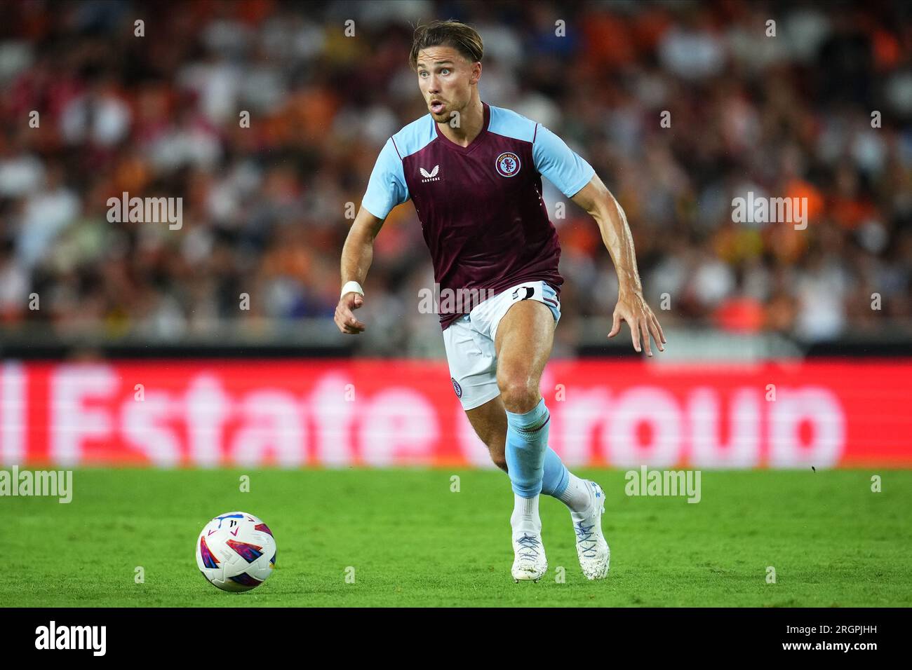 Matty Cash of Aston Villa during the Pre-season friendly match between ...
