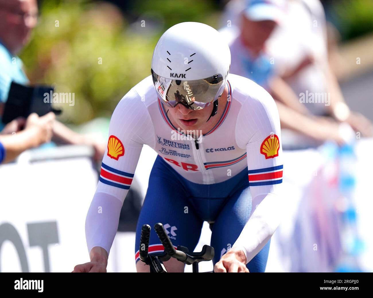Great Britain's Ben Wiggins competes in the Men's Junior Individual ...