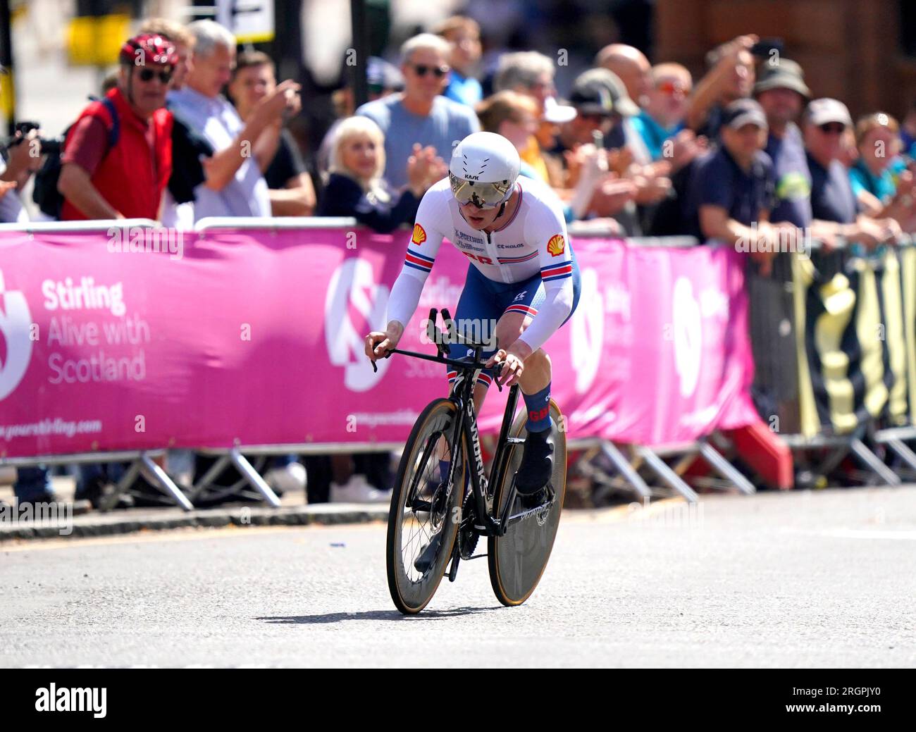 Great Britain's Ben Wiggins competes in the Men's Junior Individual ...