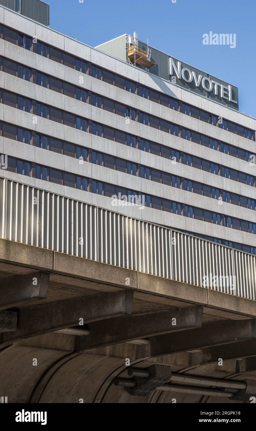Novotel Hotel at the Hammersmith Flyover London Stock Photo - Alamy