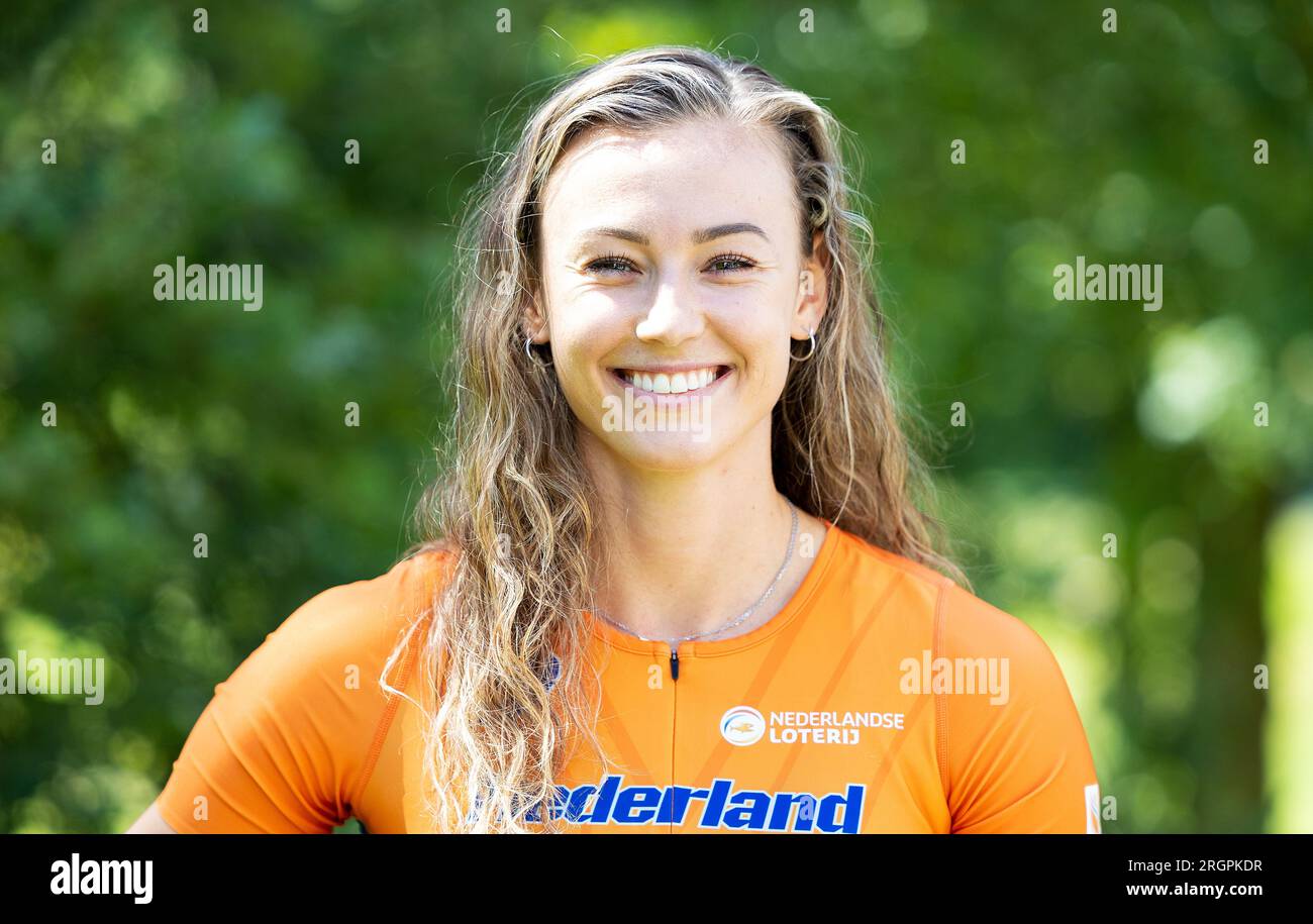 ARNHEM - Nadine Visser during the presentation of the Dutch World ...