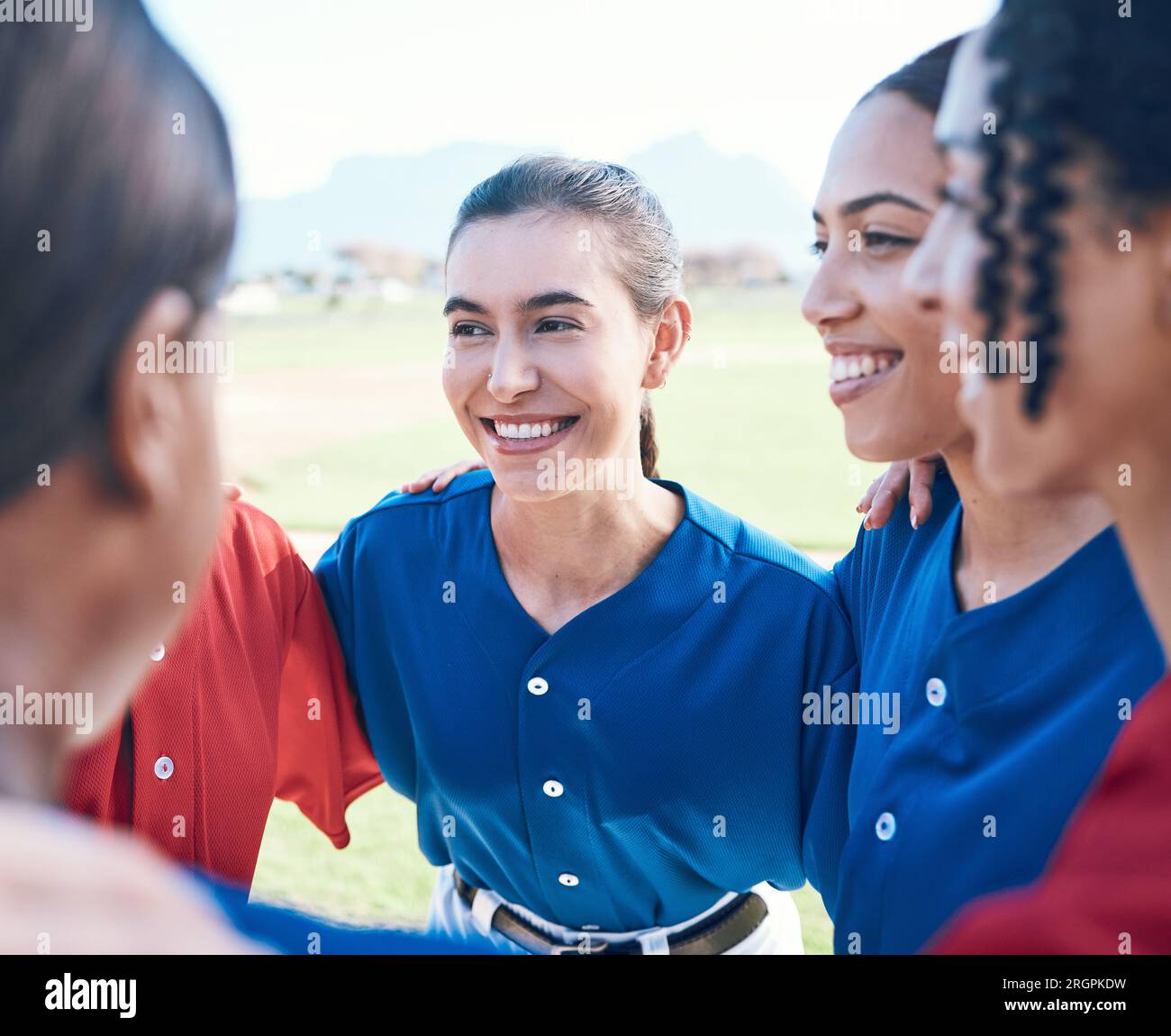 Game planning of softball hi-res stock photography and images - Alamy