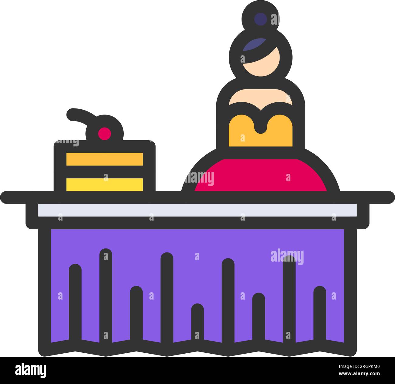 Bride show Stock Vector Images - Alamy