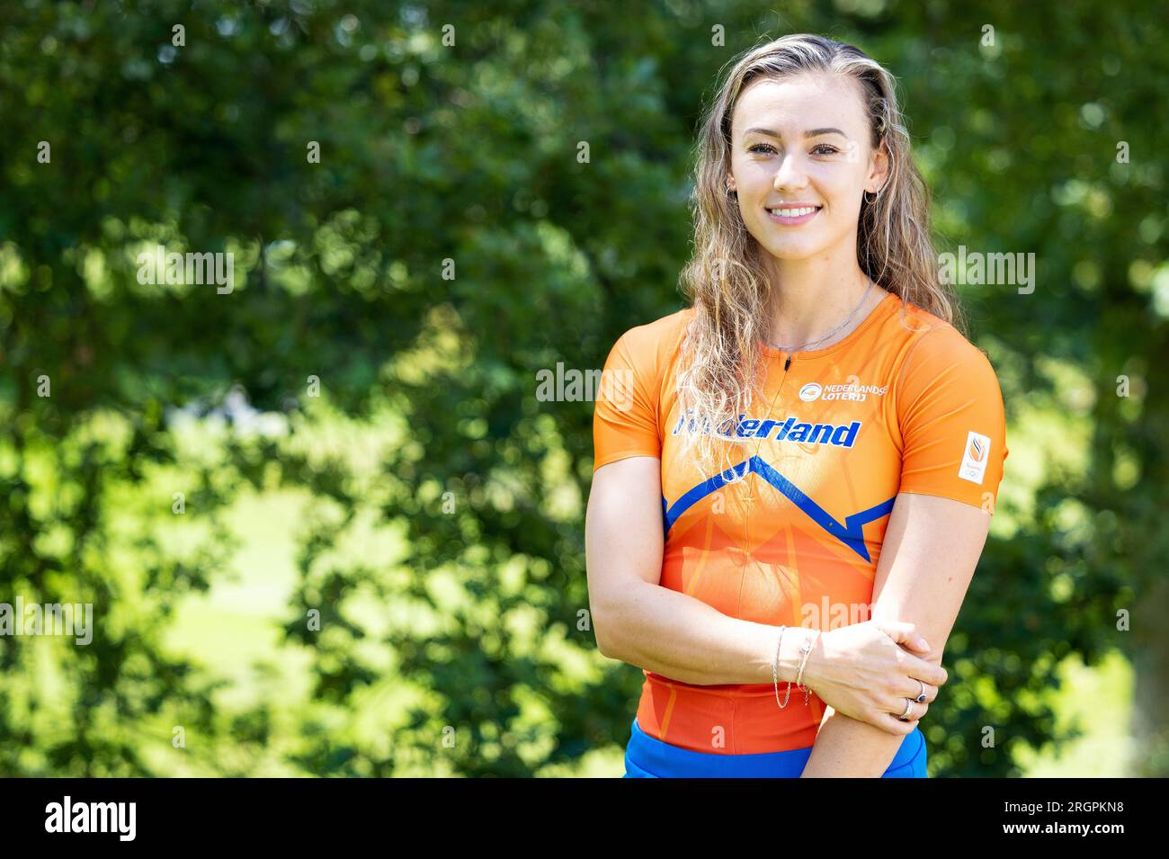 ARNHEM - Nadine Visser during the presentation of the Dutch World ...