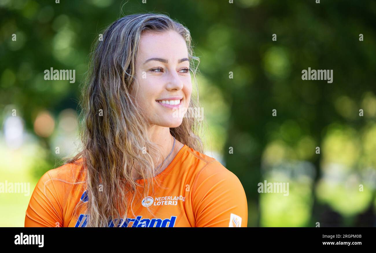 ARNHEM - Nadine Visser during the presentation of the Dutch World ...
