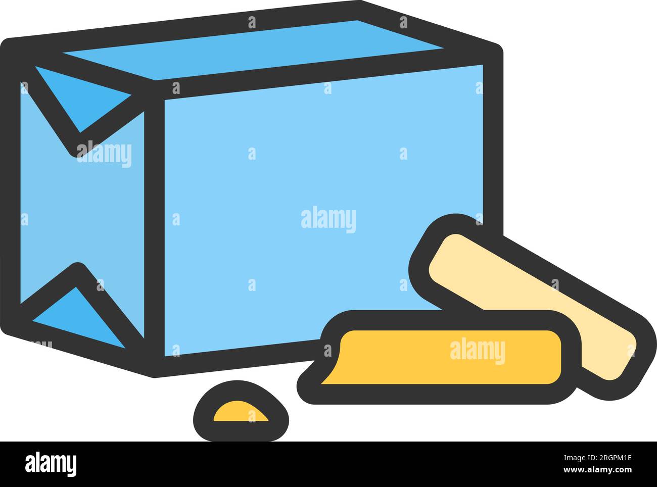 Butter Icon Image Stock Vector Image & Art - Alamy