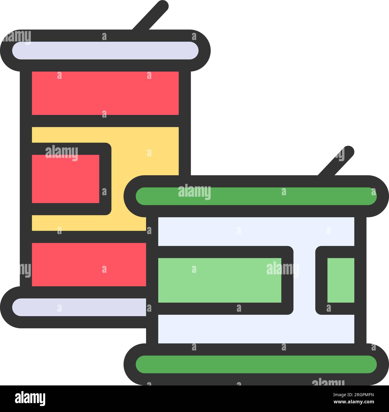 Canned Food Icon Image Stock Vector Image & Art - Alamy