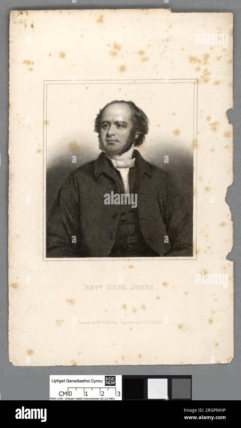 Hugh Jones circa 1835 by John Cochran Stock Photo - Alamy