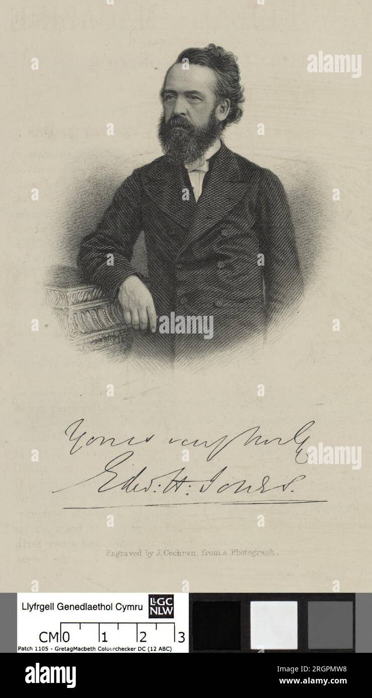 Edward H. Jones 19th century by John Cochran Stock Photo - Alamy