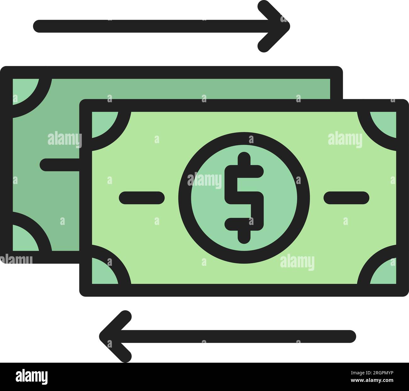 Cash Flow Icon Image Stock Vector Image & Art - Alamy