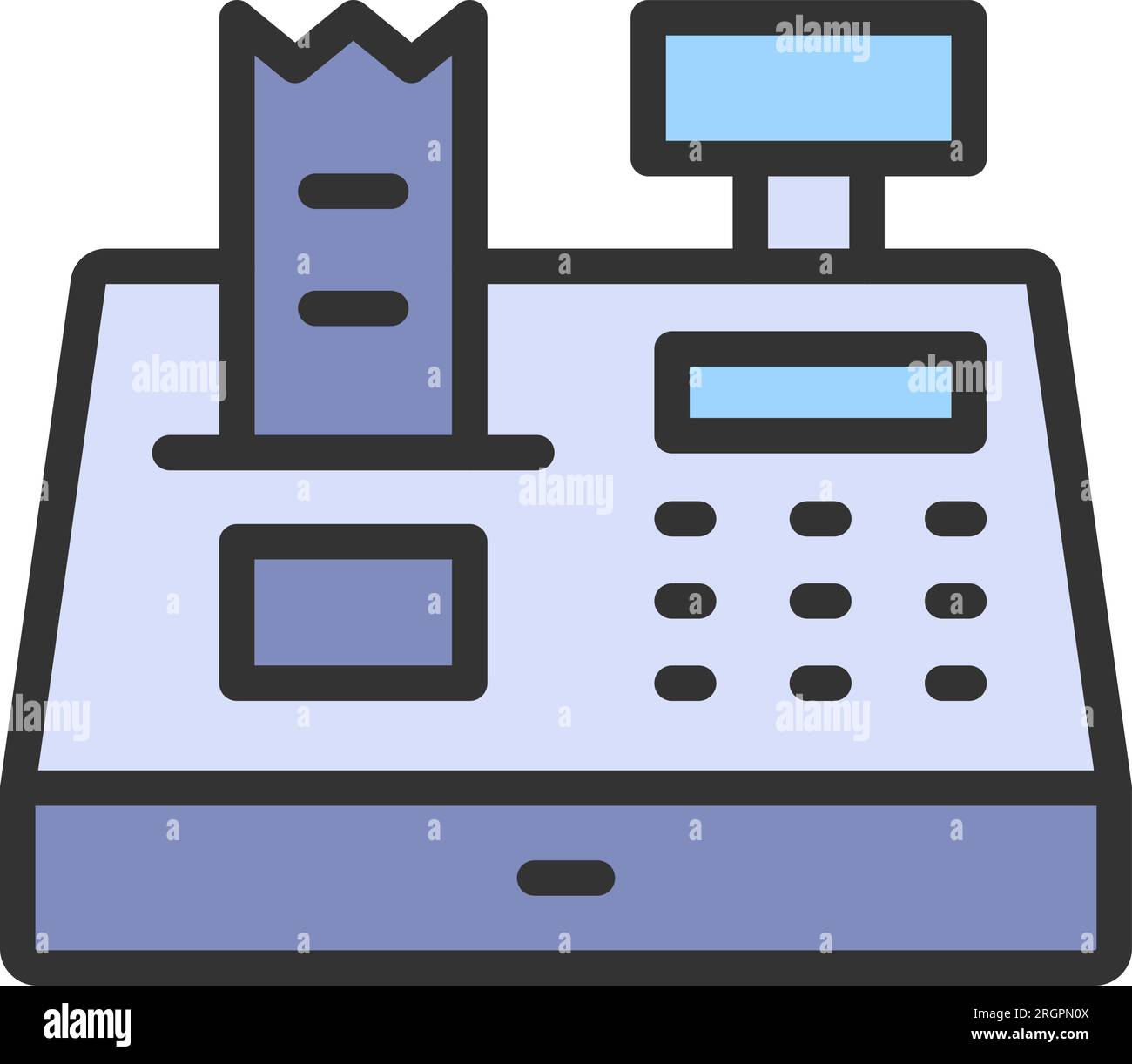 Cash Register Icon Image Stock Vector Image & Art - Alamy