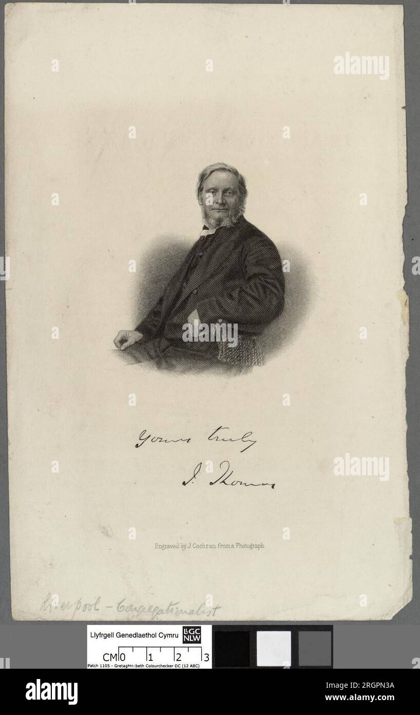 John Thomas circa 1860 by John Cochran Stock Photo - Alamy