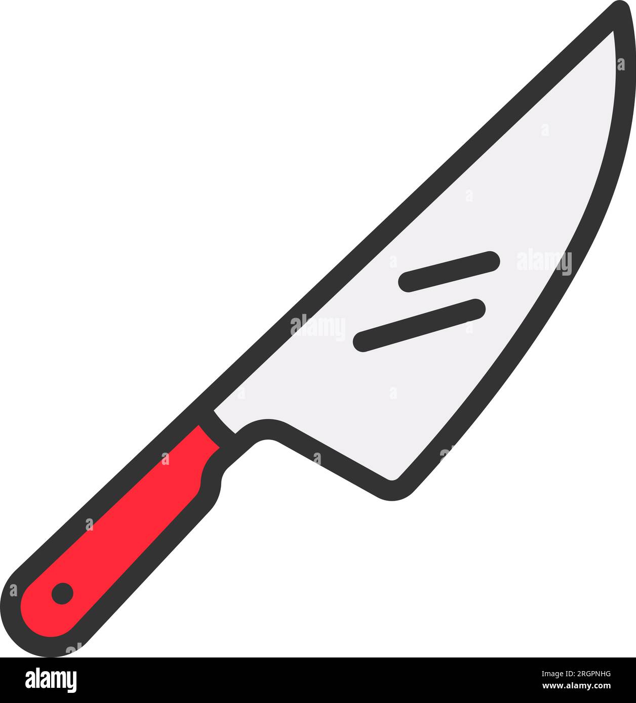 Chefs Knife Icon Image Stock Vector Image & Art - Alamy