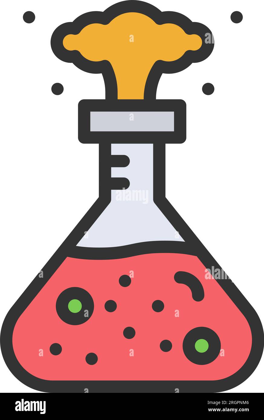 Chemical Reaction Icon Image Stock Vector Image And Art Alamy