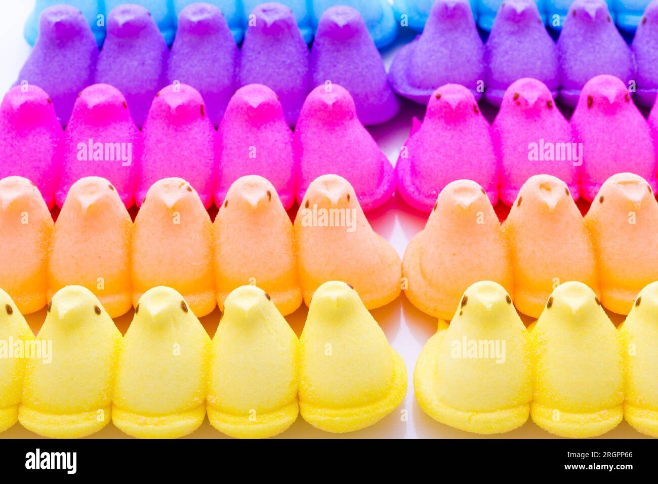 Pink marshmallow peeps hi-res stock photography and images - Alamy