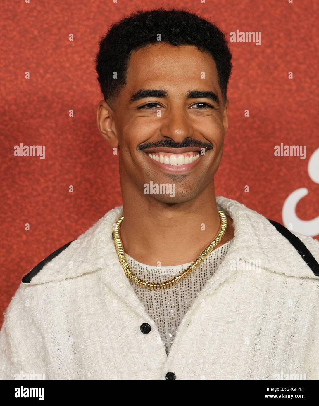 Los Angeles, USA. 10th Aug, 2023. Boman Martinez-Reid arrives at the ...