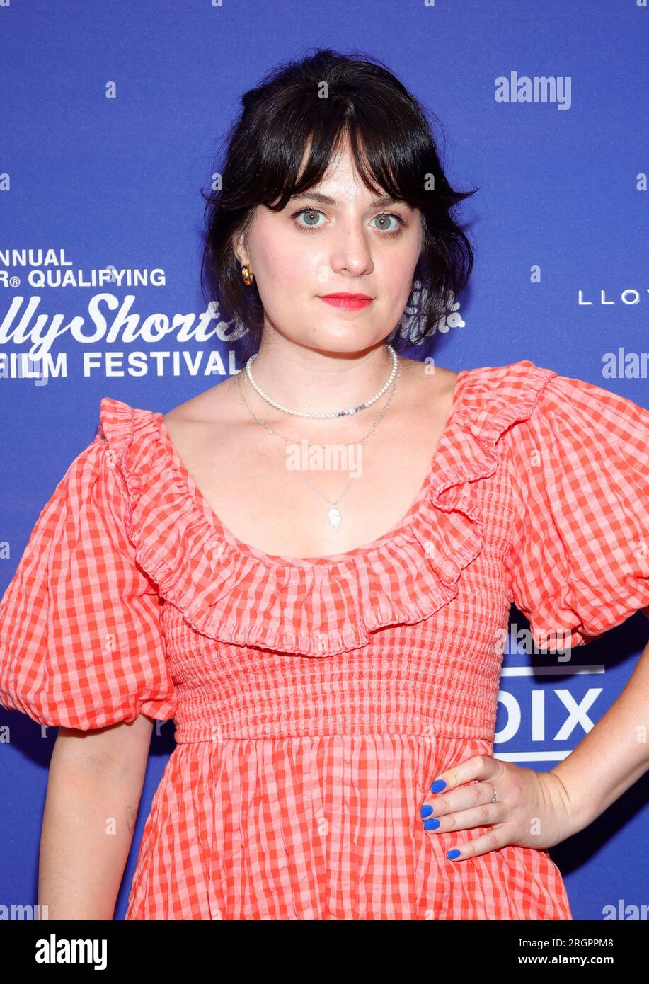 Hollywood, Ca. 10th Aug, 2023. Becca Seferian at the Opening Night Of ...