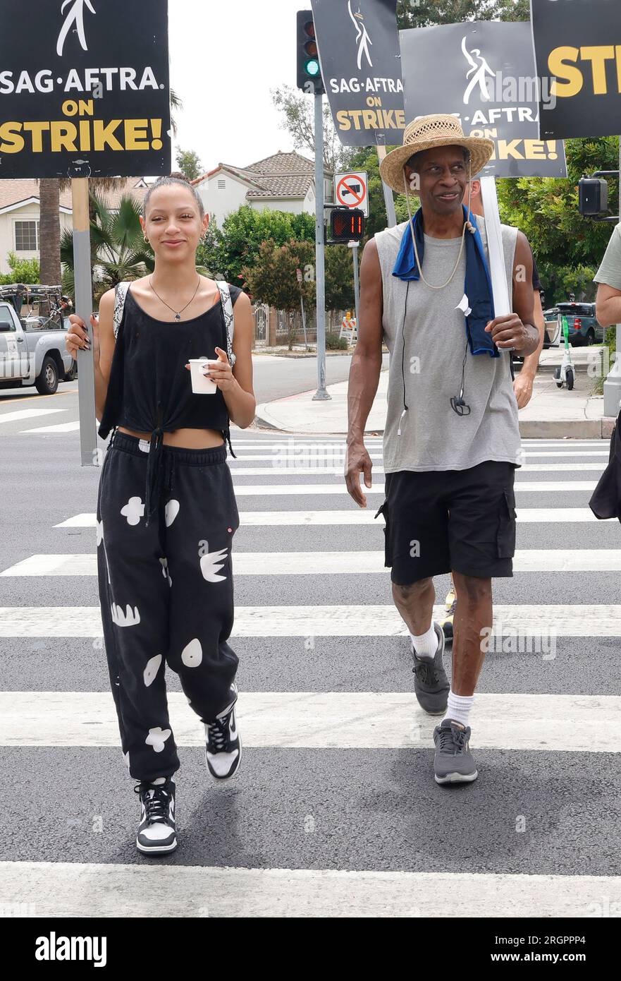 Hollywood, Ca. 10th Aug, 2023. Madison Camille Russ, Tim Russ at the ...