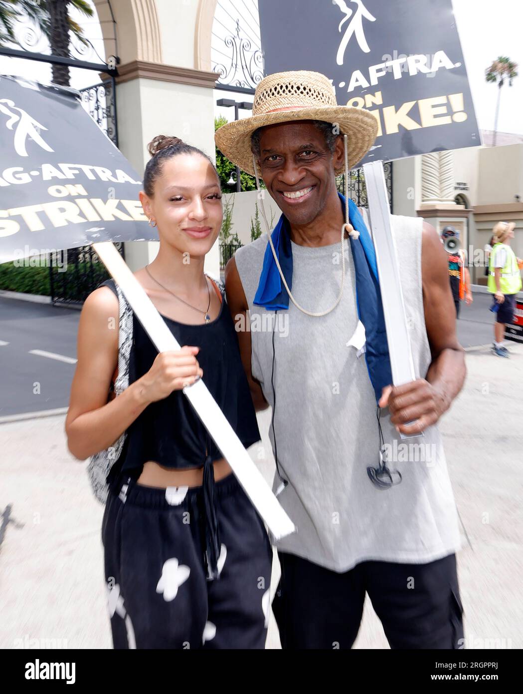 Hollywood, Ca. 10th Aug, 2023. Madison Camille Russ, Tim Russ at the ...
