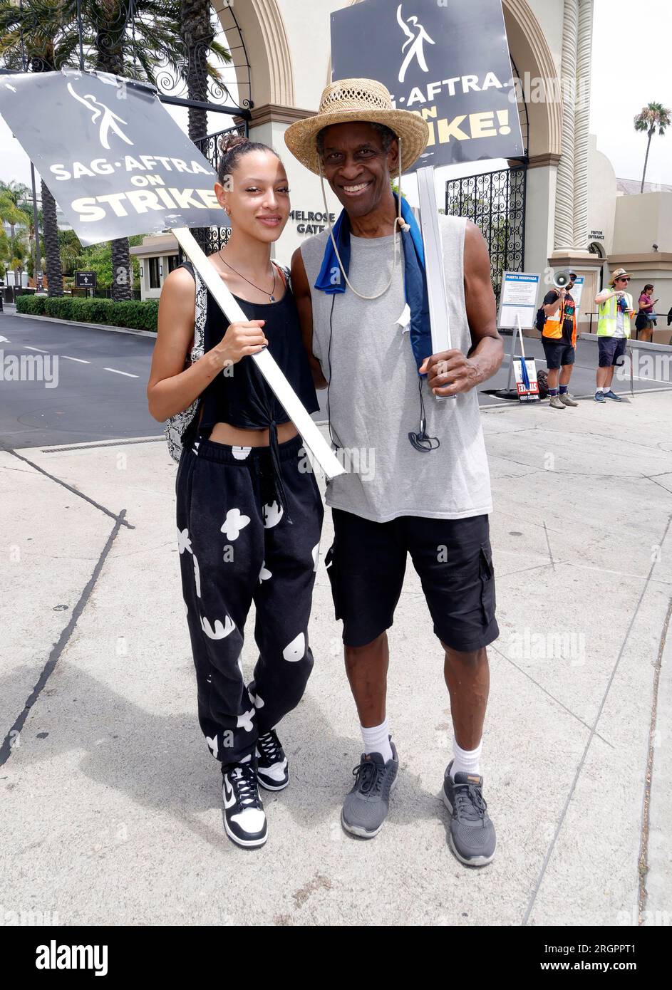 Hollywood, Ca. 10th Aug, 2023. Madison Camille Russ, Tim Russ at the ...