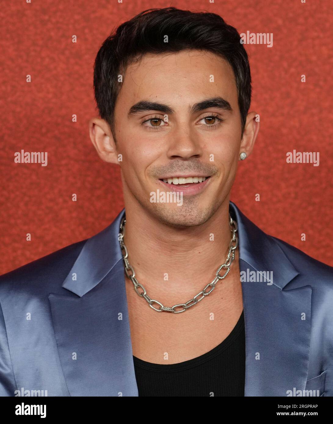 Los Angeles, USA. 10th Aug, 2023. Tyler Alvarez arrives at the Variety ...