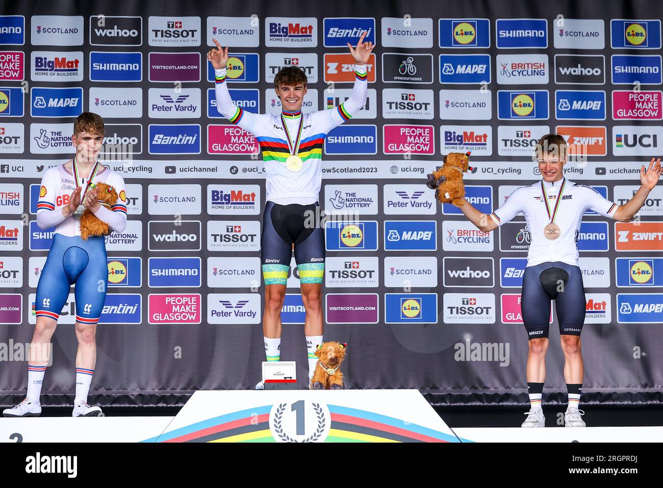 Glasgow, UK. 11th Aug, 2023. British Ben Wiggins, Australian Oscar ...