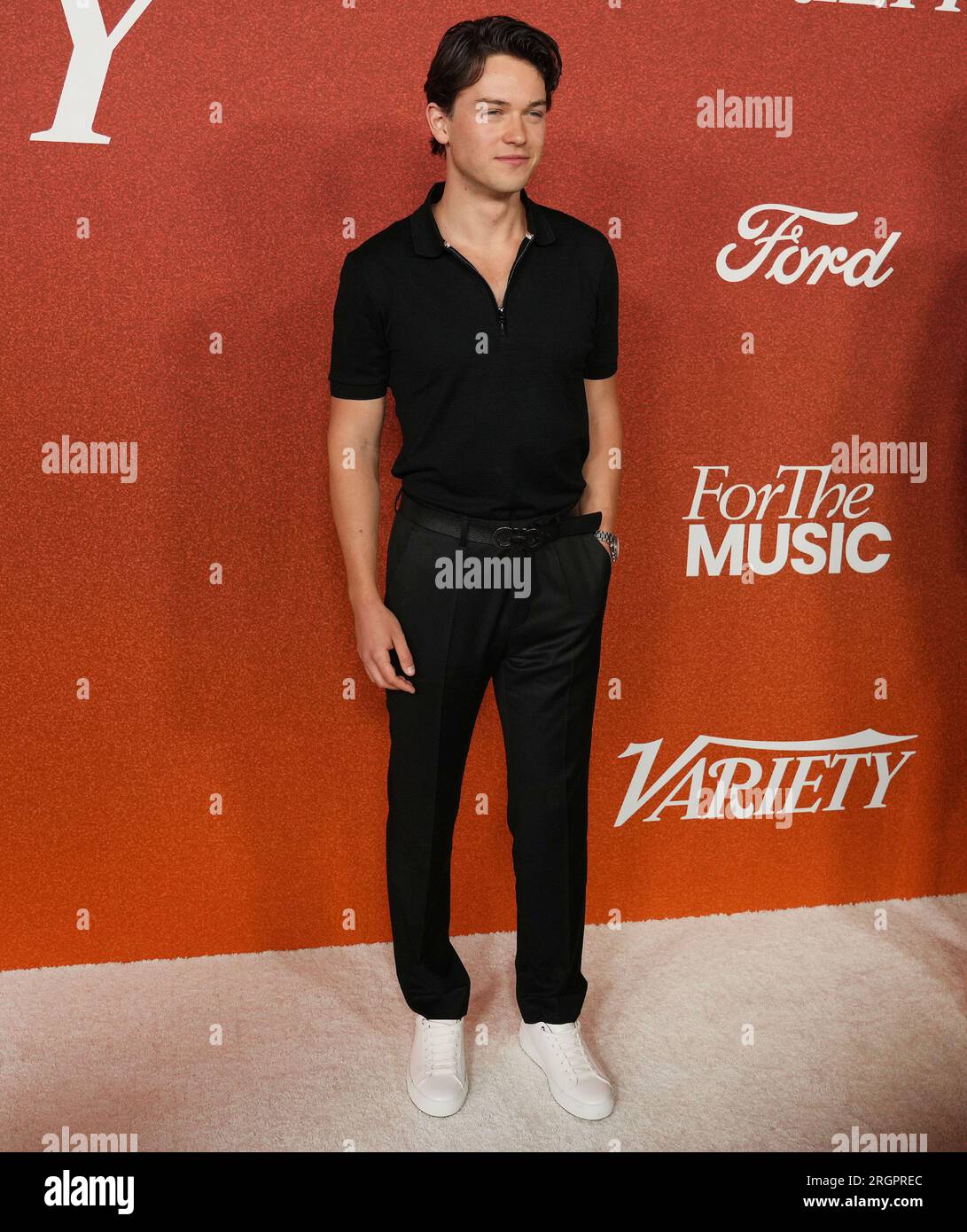 Los Angeles, USA. 10th Aug, 2023. Jack Martin arrives at the Variety ...