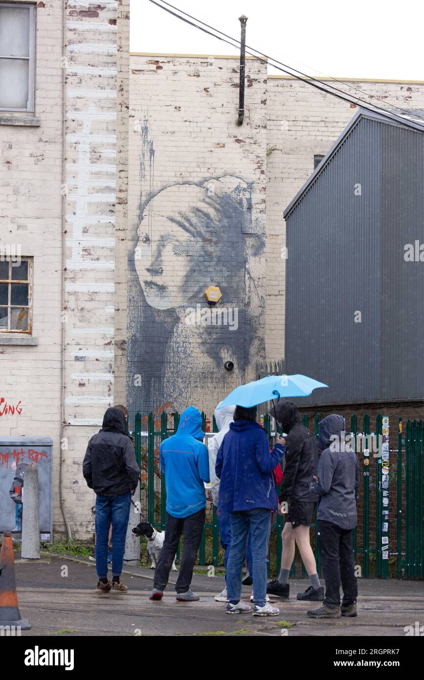 'Girl with a Diamond Earring' Banksy Hanover Place, Spike IslandBristol ...