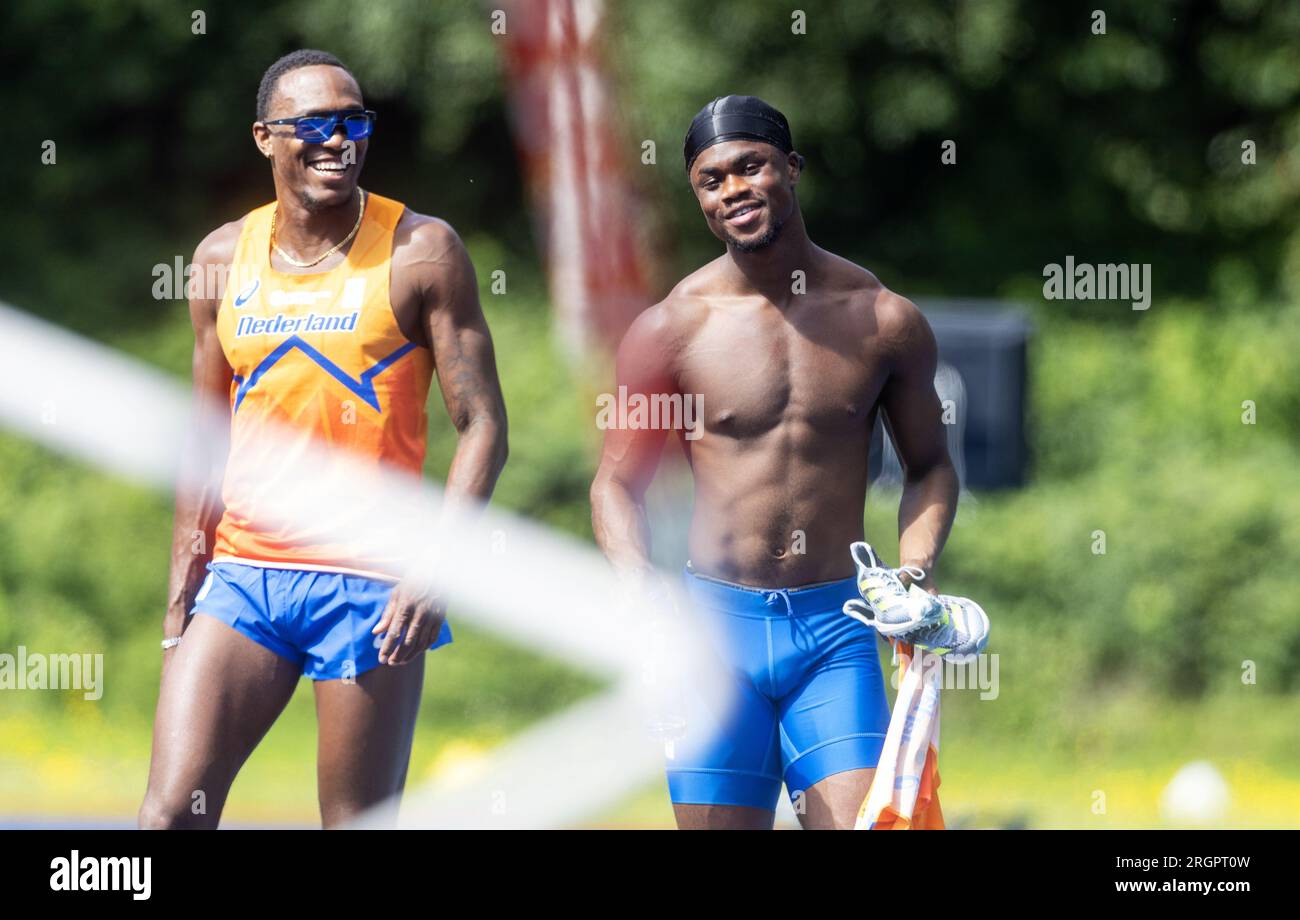 ARNHEM - Liemarvin Bonevacia and Raphael Bouju during the training of ...