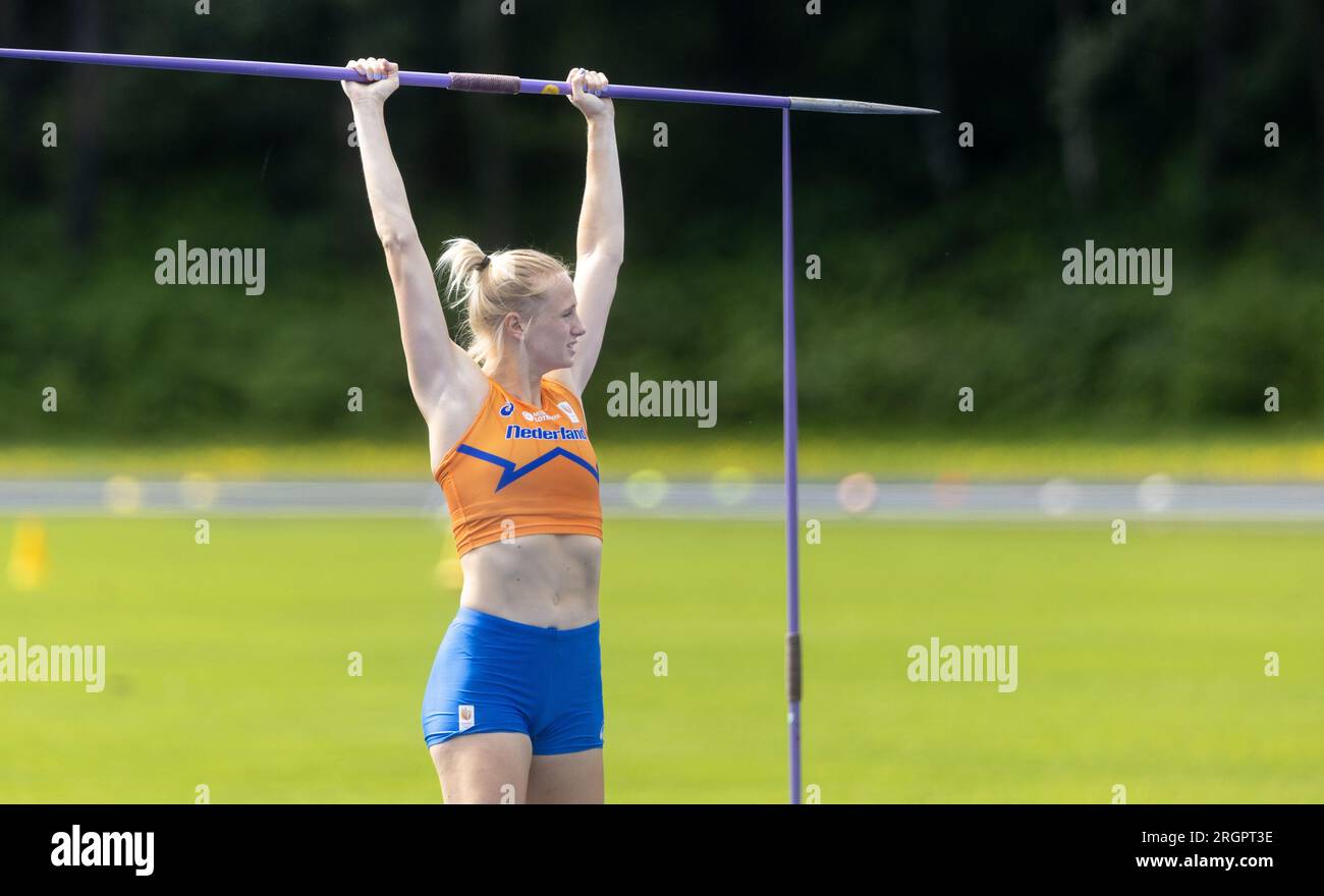ARNHEM - Anouk Vetter during the training of the Dutch World ...