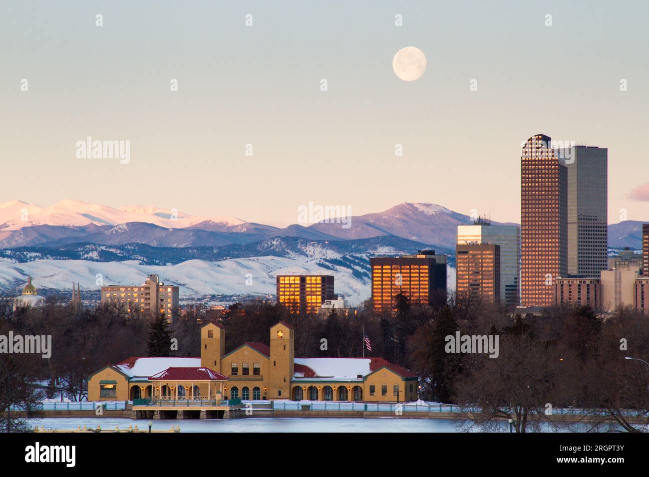 Mile High City of Denver Stock Photo - Alamy
