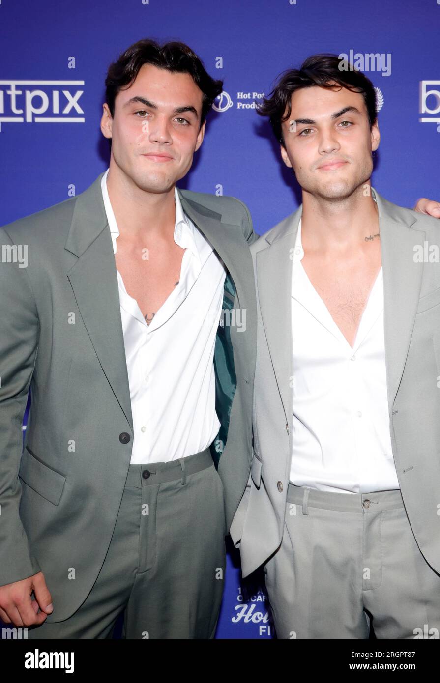 Hollywood, Ca. 10th Aug, 2023. Ethan Dolan and Grayson Dolan at the ...