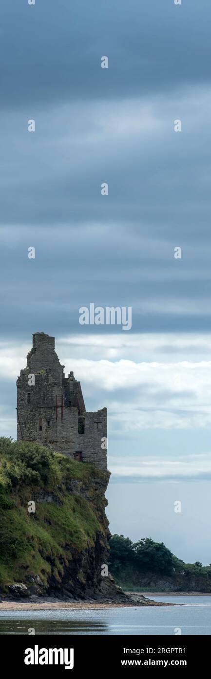 Greenan Castle at Ayr, South Ayrshire, Scotland UK Stock Photo - Alamy
