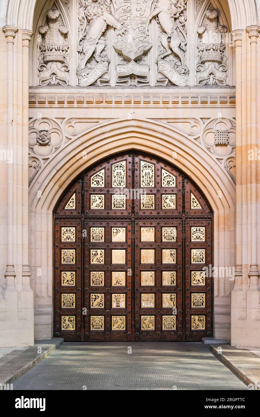 Sovereign's Entrance Gate, used by the Monarch when entering the Palace ...