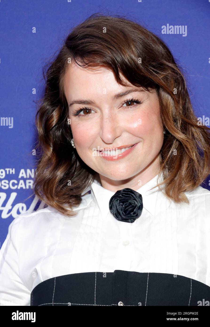 Hollywood, Ca. 10th Aug, 2023. Milana Vayntrub at the Opening Night Of ...