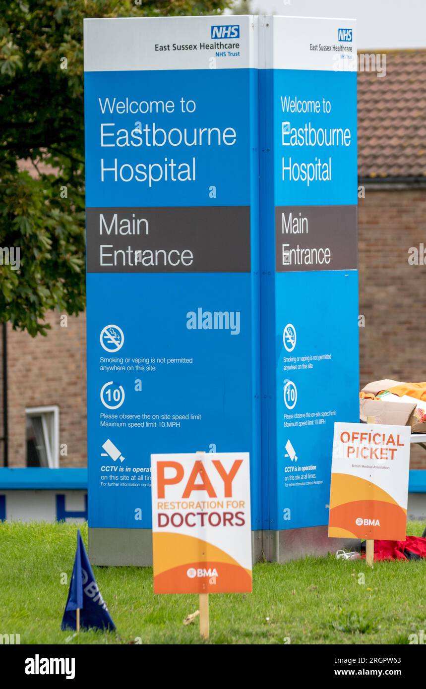Eastbourne district general hospital hi-res stock photography and ...