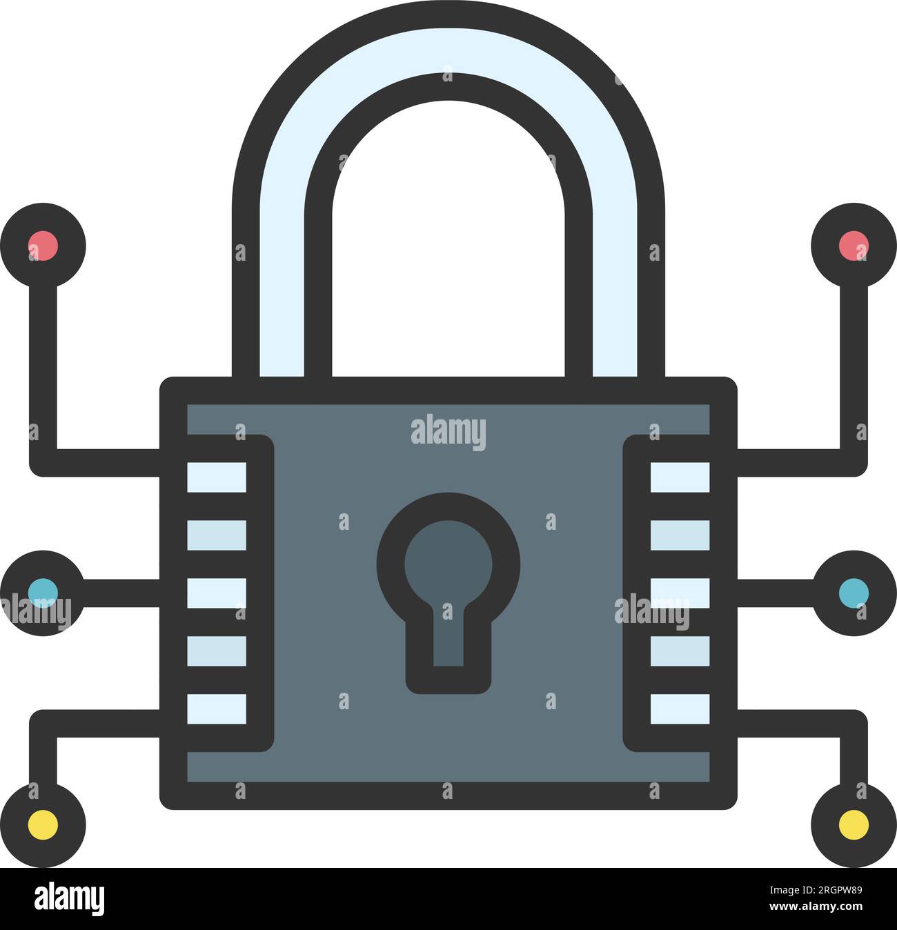 Datasecurity vector vectors Stock Vector Images - Alamy