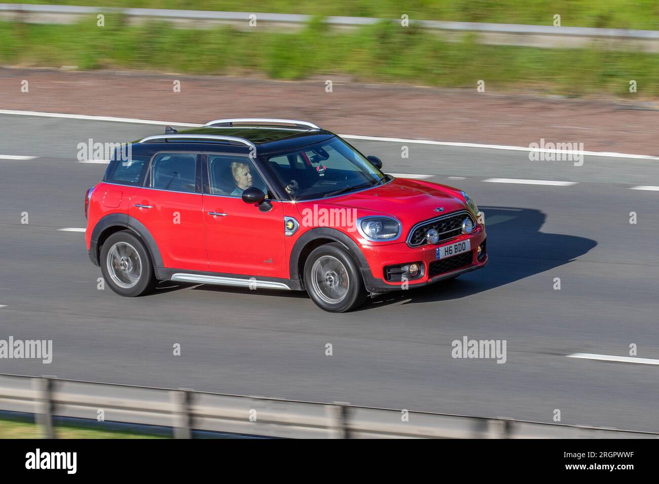2017 Red Mini Countryman Cooper S E ALL, SUV Hybrid Electric 1499 cc ...