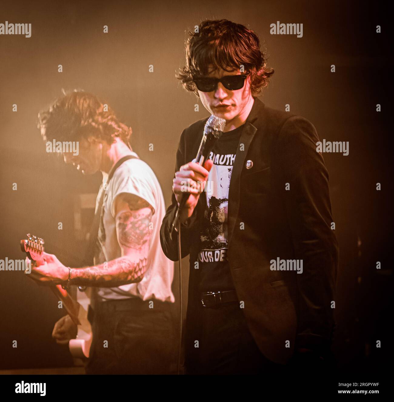 Bad nerves lead singer bobby nerves hi-res stock photography and images ...