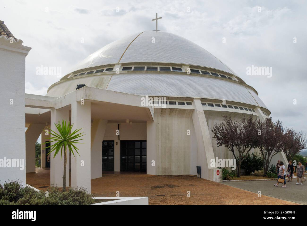 Circular catholic church Santuário de Nossa Senhora da Piedade aka Mãe ...