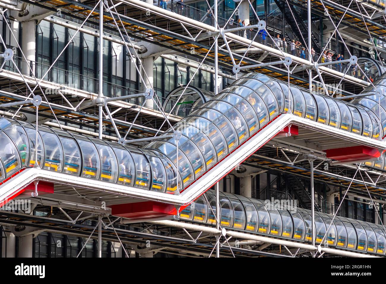Centre pompidou paris enclosed hi-res stock photography and images - Alamy