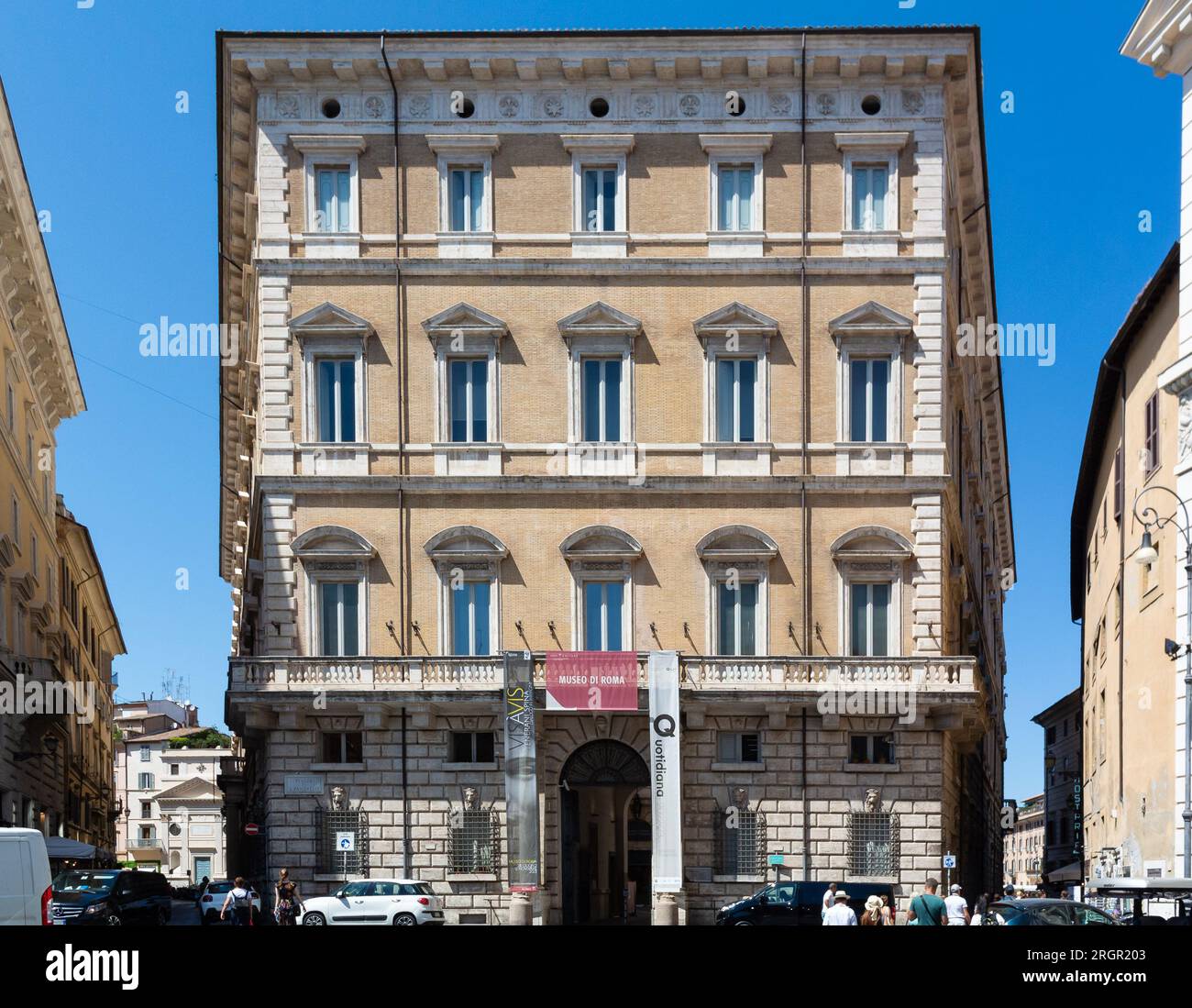 Rome, Lazio, Italy, Museo di Roma (Palazzo Braschi) is a museum ...