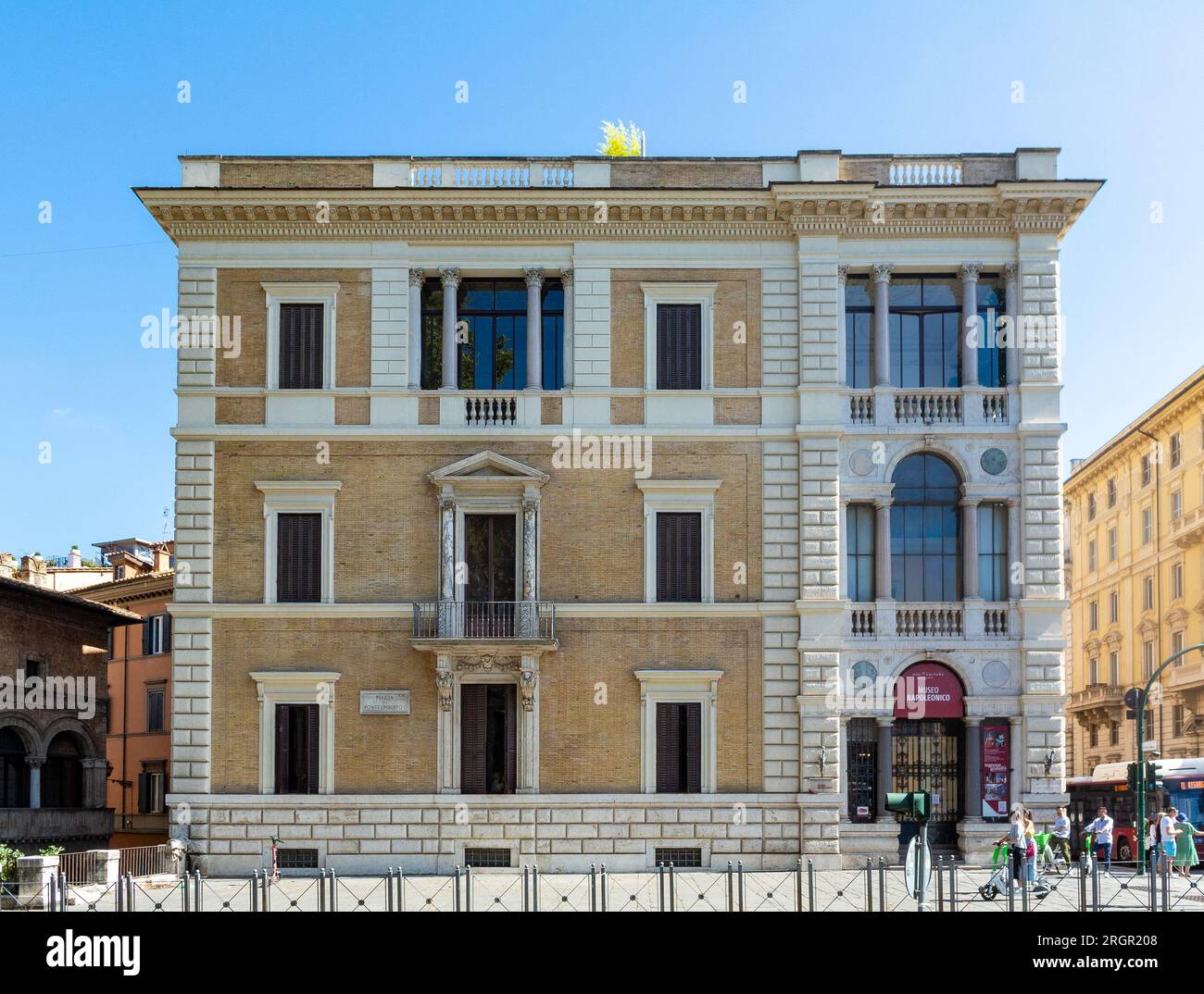Rome, Lazio, Italy, Museo Napoleonico is museum with a collection of ...